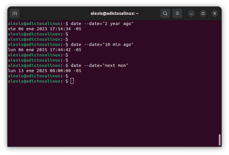 Cómo Utilizar el Comando ‘date’ en Linux » Blog Linux